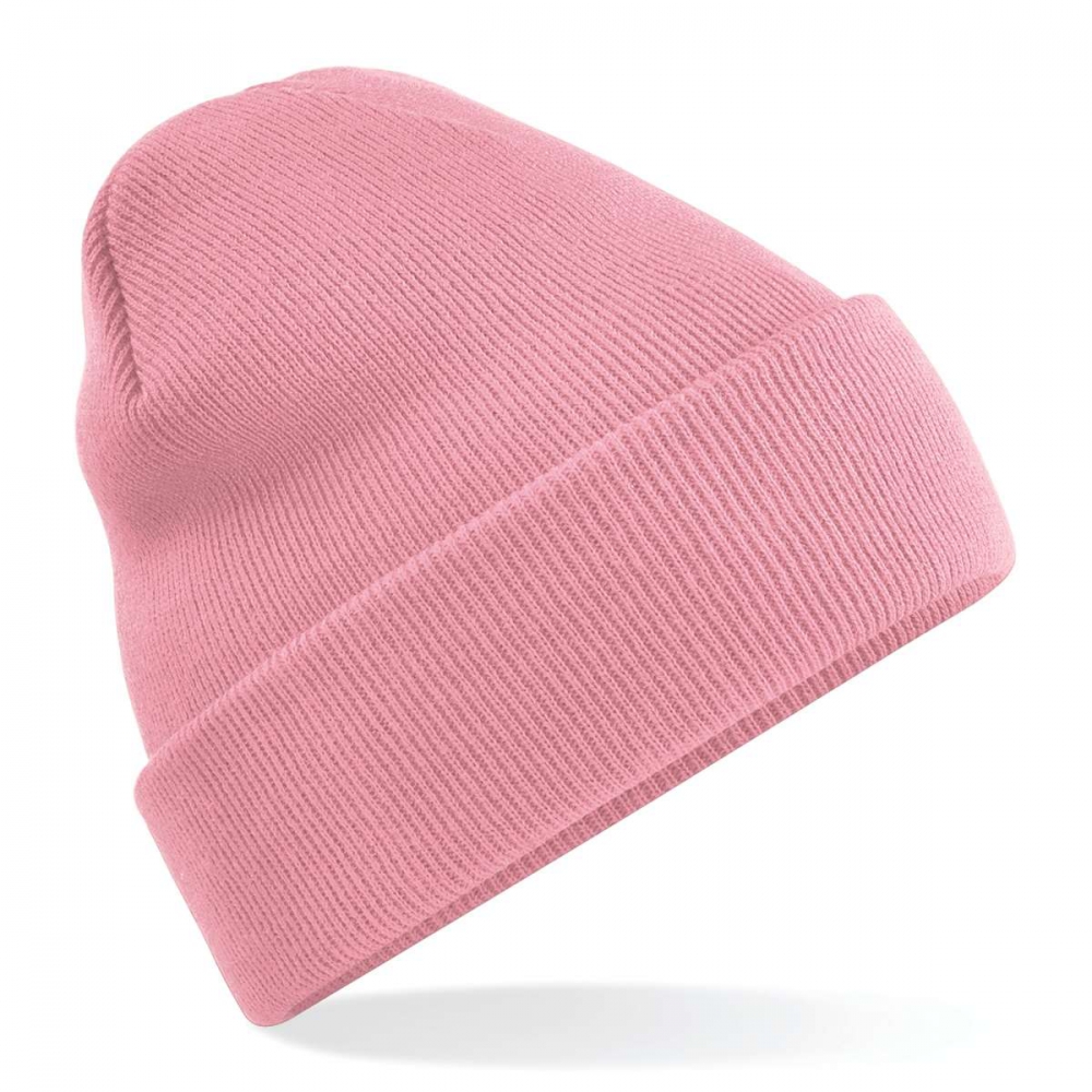 Cuffia rosa scuro in maglia doppio strato da personalizzare Original ...